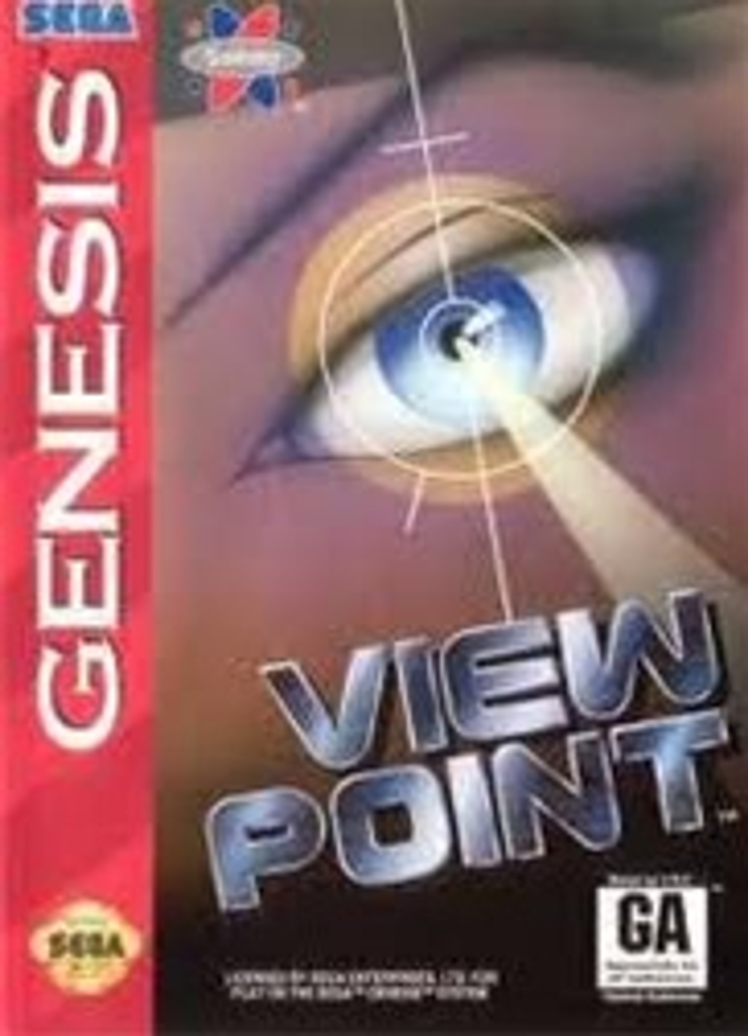 Viewpoint Sega Genesis Complete Game For Sale | DKOldies Viewpoint Sega Genesis Complete Game For Sale | DKOldies